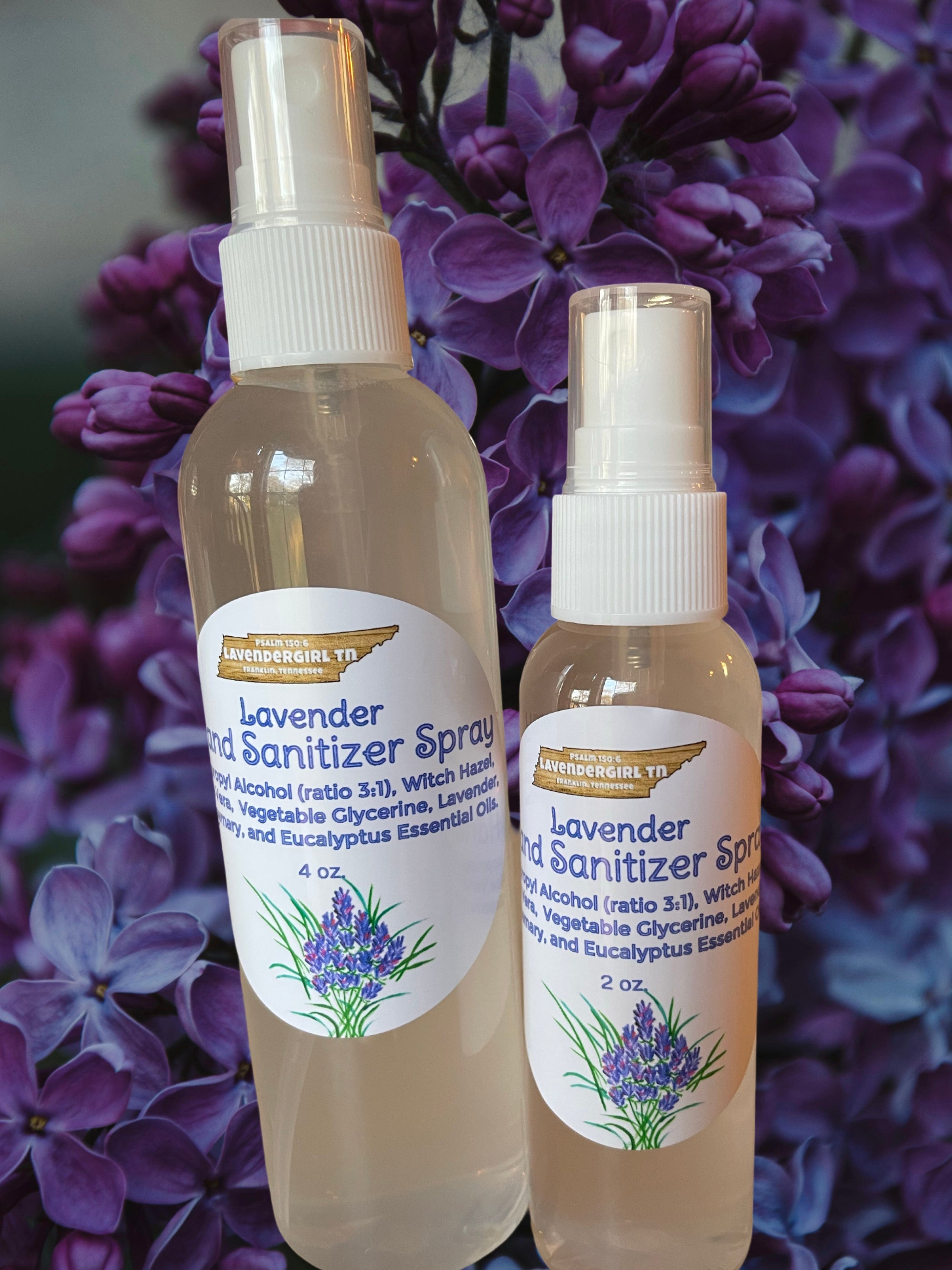 Lavender hand Sanitizer | LavendergirlTN